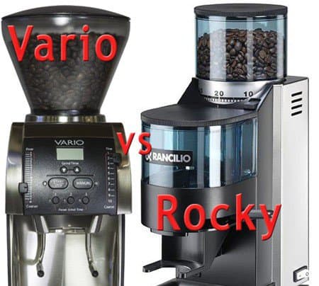 Best Home Espresso Grinders: Rocky, Vario and Mignon